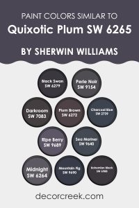 Quixotic Plum SW 6265 Paint Color by Sherwin Williams - DecorCreek