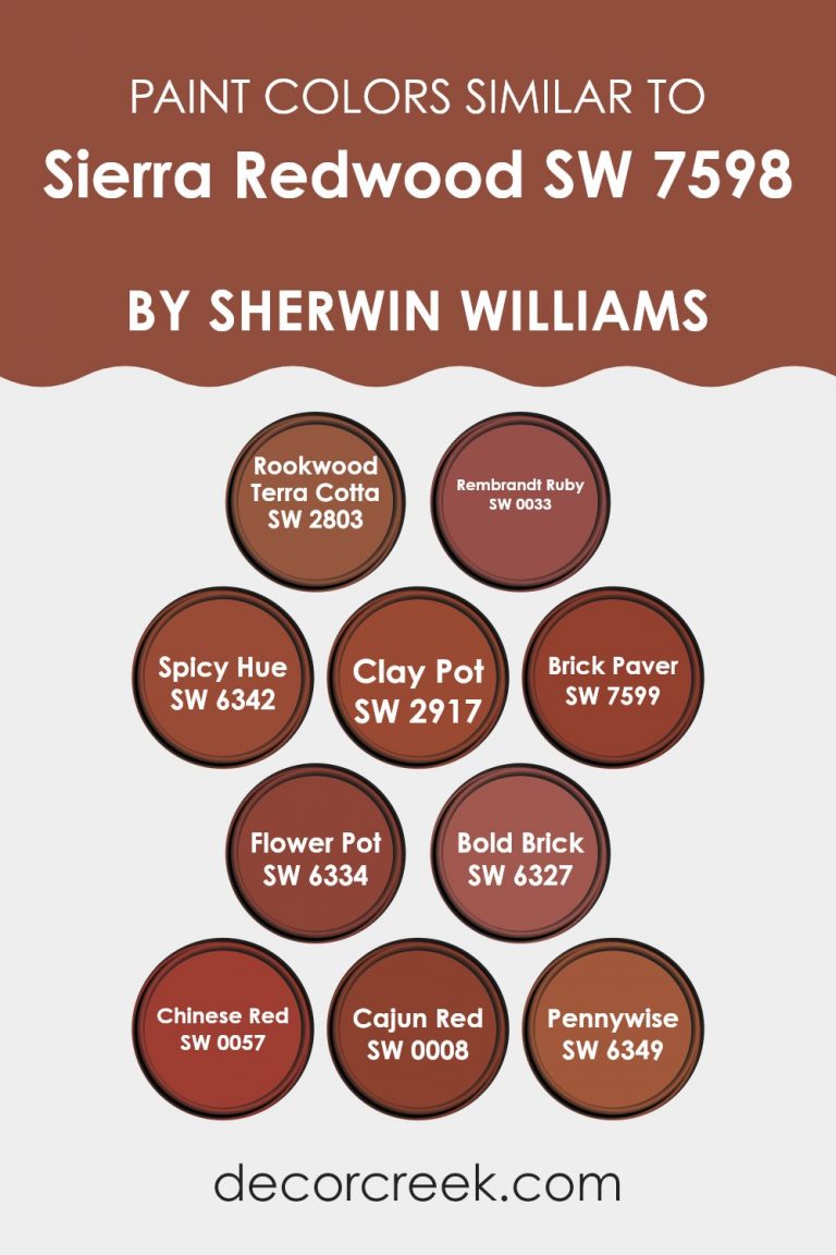 Sierra Redwood SW 7598 Paint Color by Sherwin Williams - DecorCreek