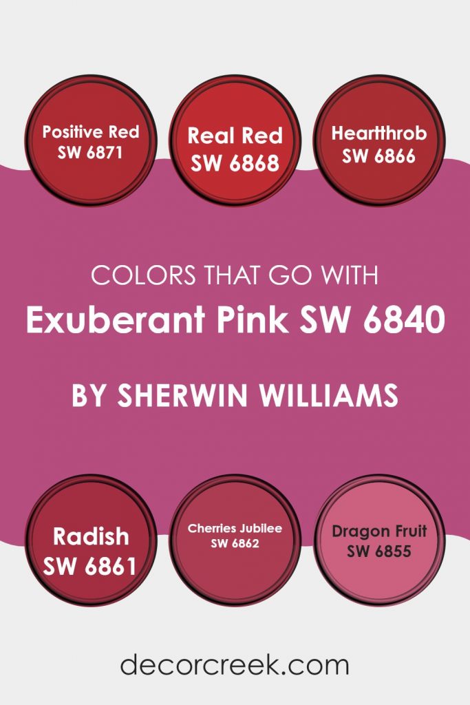 Exuberant Pink SW 6840 Paint Color by Sherwin Williams - DecorCreek