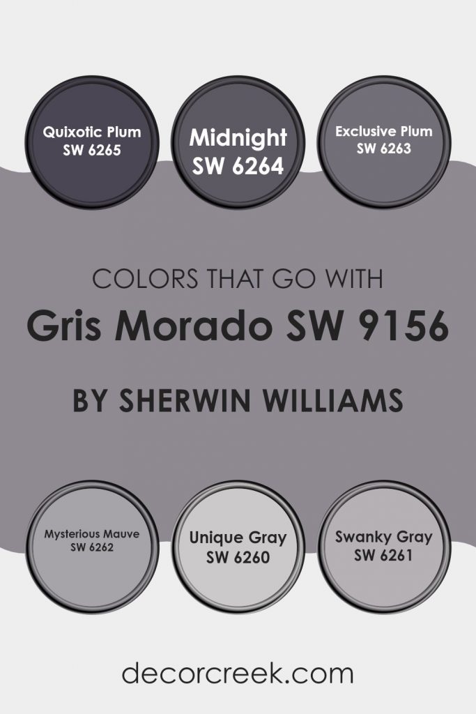 Gris Morado SW 9156 Paint Color by Sherwin Williams - DecorCreek