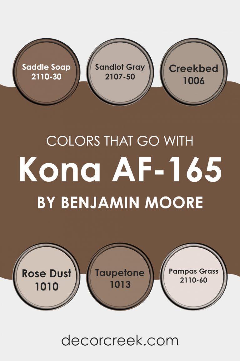 Kona AF-165 Paint Color by Benjamin Moore - DecorCreek