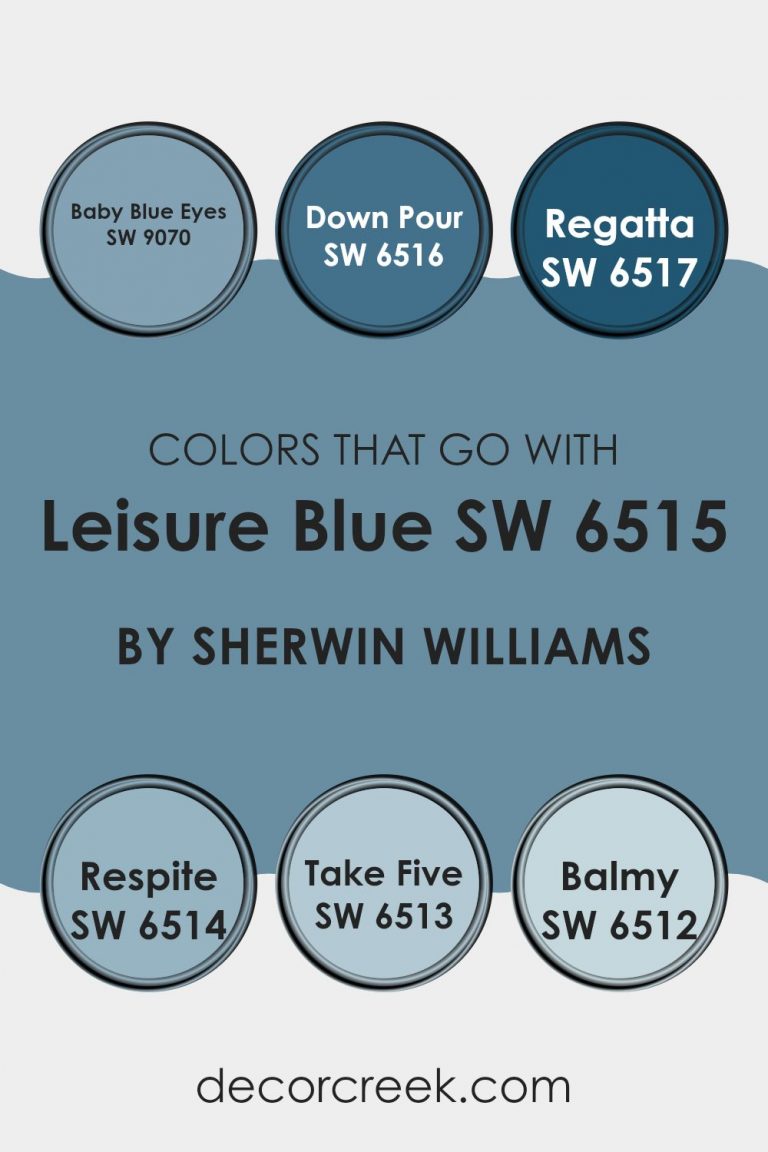 Leisure Blue SW 6515 Paint Color by Sherwin Williams - DecorCreek