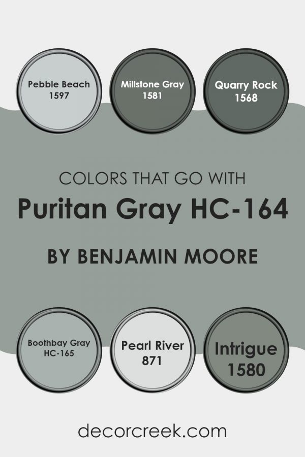 Puritan Gray HC-164 Paint Color by Benjamin Moore - DecorCreek