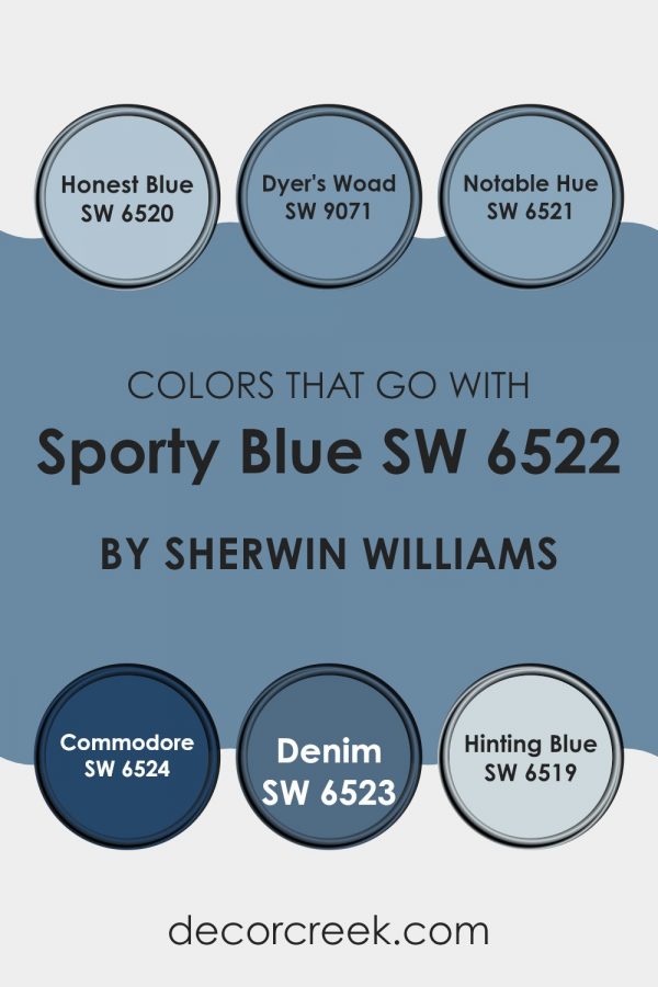 Sporty Blue SW 6522 Paint Color by Sherwin Williams - DecorCreek