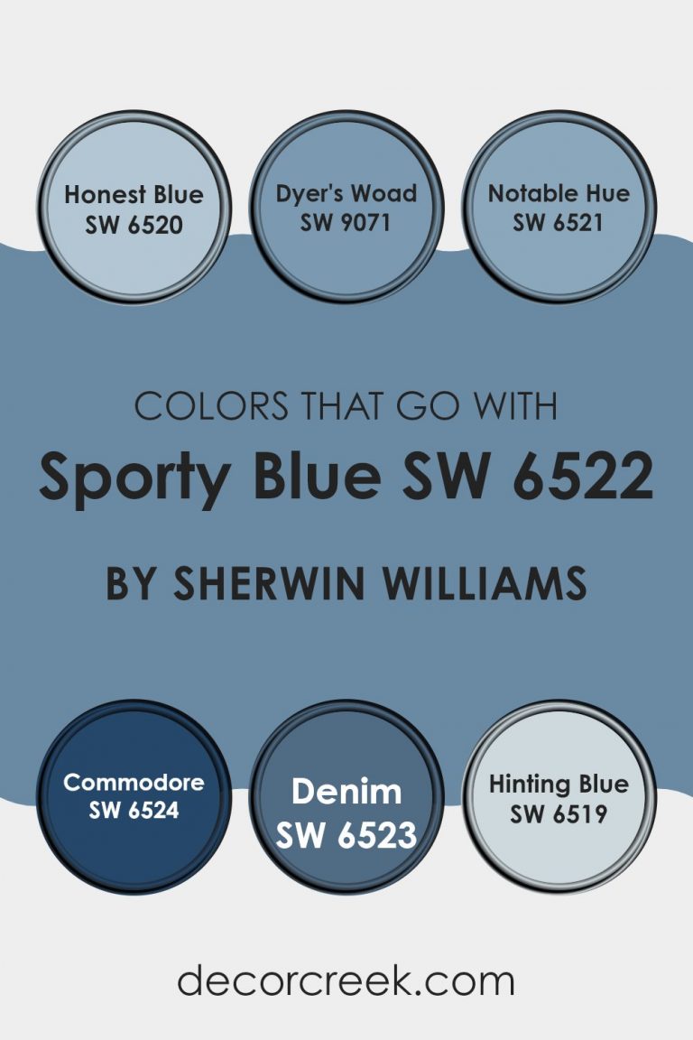 Sporty Blue SW 6522 Paint Color by Sherwin Williams - DecorCreek