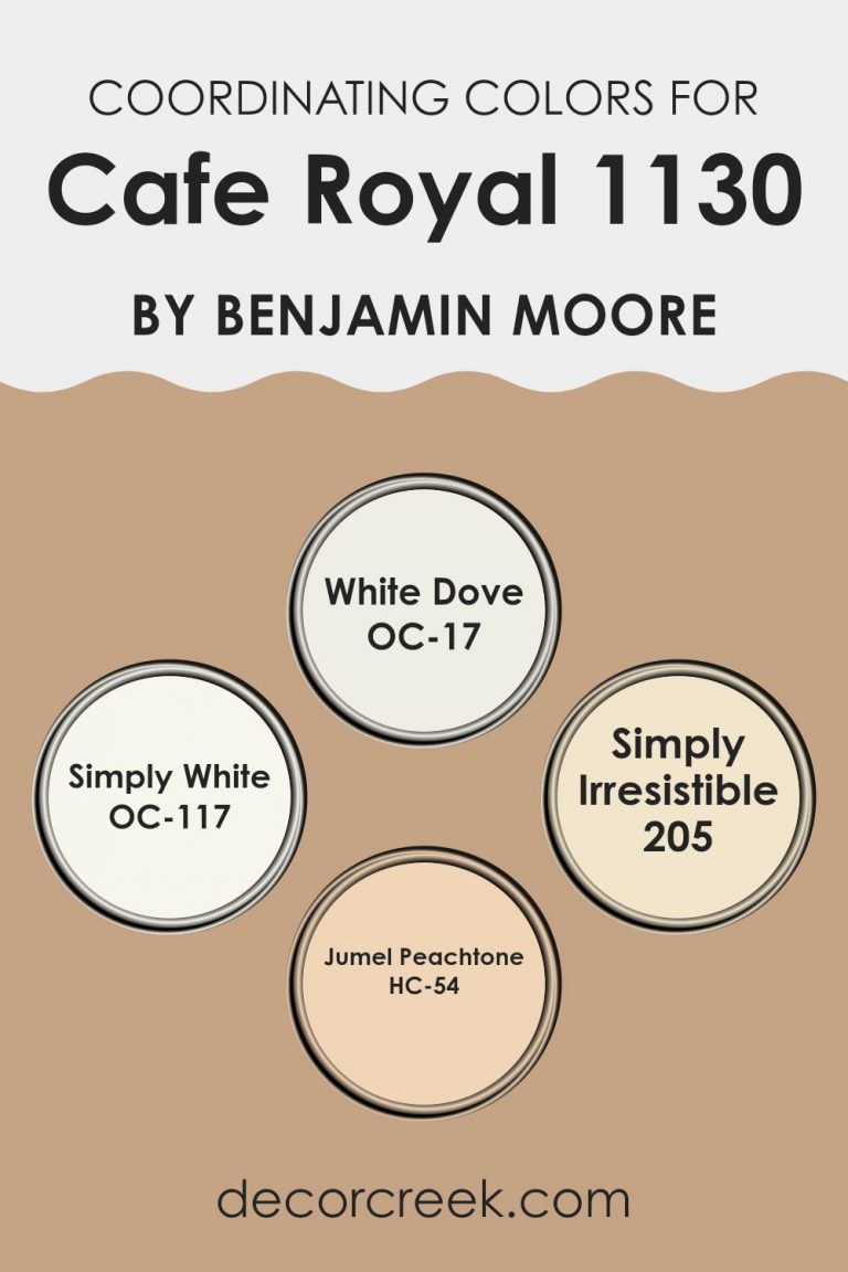 Cafe Royal 1130 Paint Color by Benjamin Moore - DecorCreek