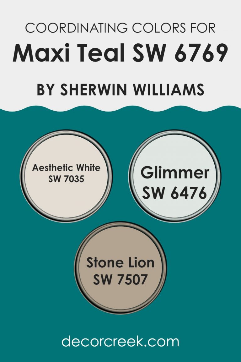Maxi Teal SW 6769 Paint Color by Sherwin Williams - DecorCreek