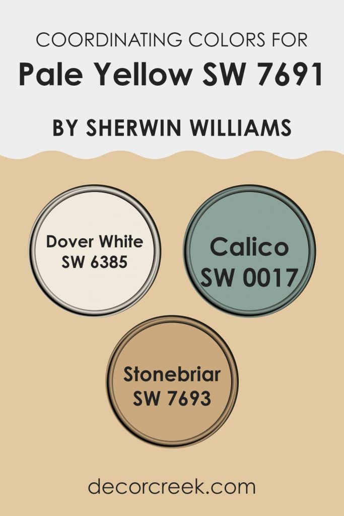 Pale Yellow SW 7691 Paint Color by Sherwin Williams - DecorCreek
