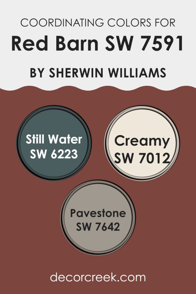 Red Barn SW 7591 Paint Color by Sherwin Williams - DecorCreek