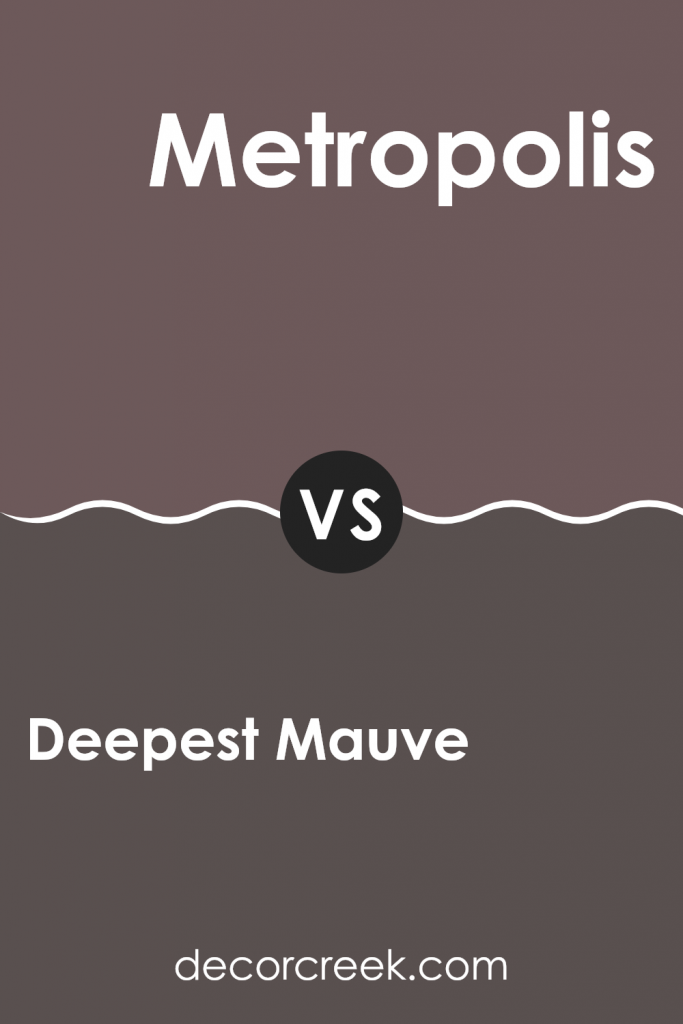 Deepest Mauve SW 0005 Paint Color by Sherwin Williams - DecorCreek
