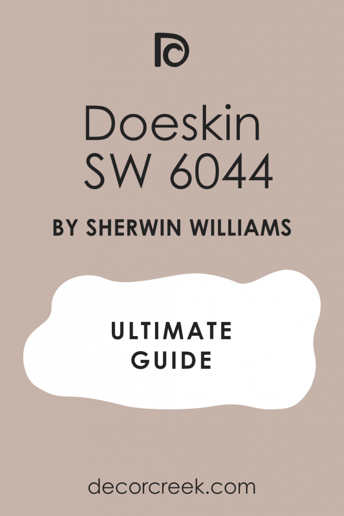 Doeskin SW 6044 Paint Color by Sherwin Williams - DecorCreek