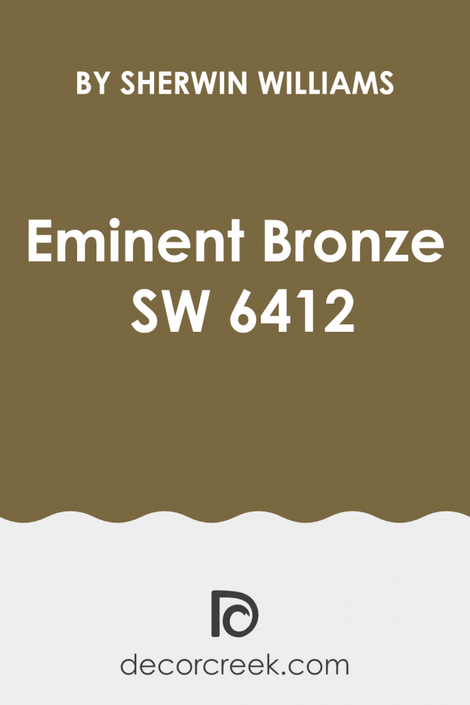 Eminent Bronze SW 6412 Paint Color by Sherwin Williams - DecorCreek