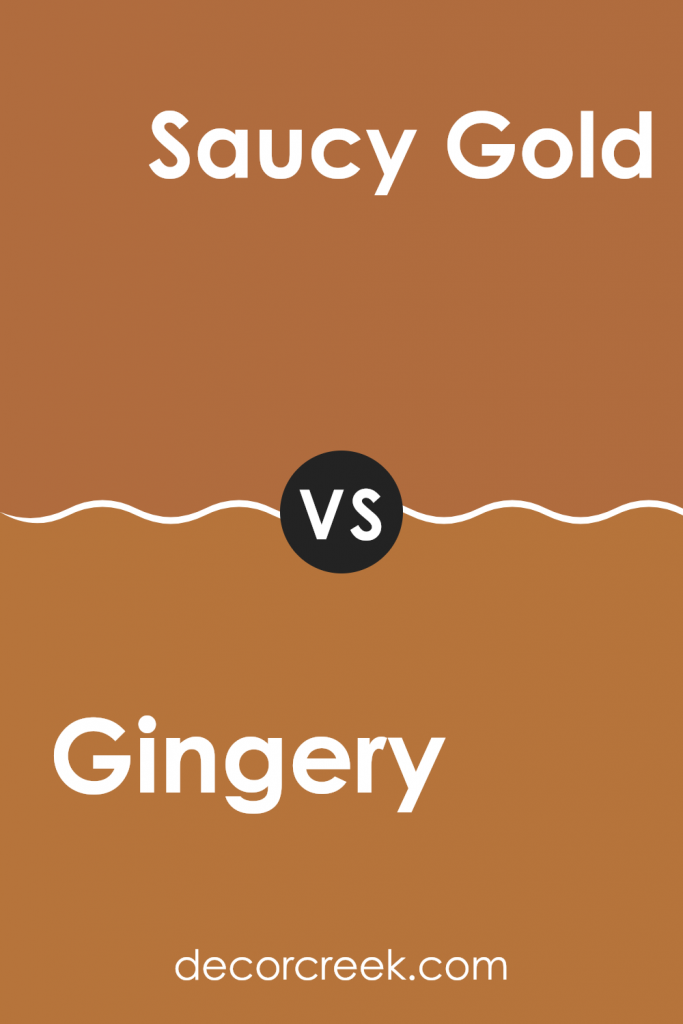 Gingery SW 6363 Paint Color by Sherwin Williams - DecorCreek