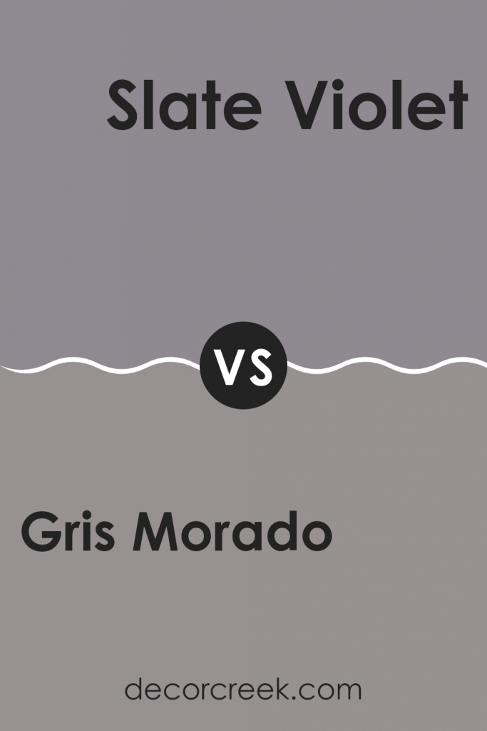 Gris Morado SW 9156 Paint Color by Sherwin Williams - DecorCreek