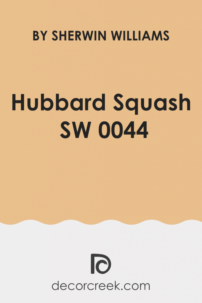 Hubbard Squash SW 0044 Paint Color by Sherwin Williams - DecorCreek