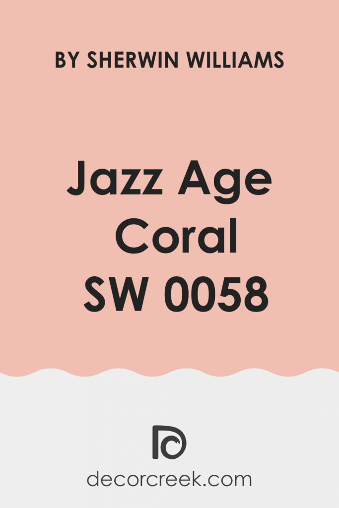 Jazz Age Coral SW 0058 Paint Color by Sherwin Williams - DecorCreek