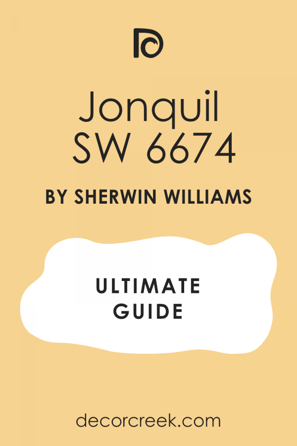 Jonquil SW 6674 Paint Color by Sherwin Williams - DecorCreek