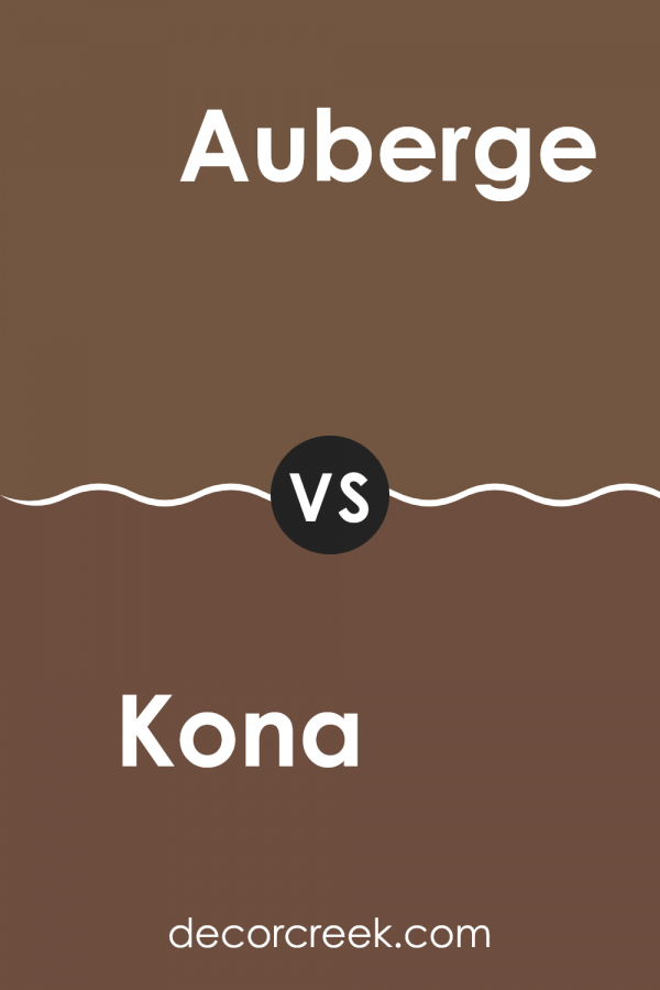 Kona AF-165 Paint Color by Benjamin Moore - DecorCreek