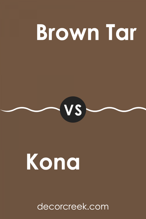 Kona AF-165 Paint Color by Benjamin Moore - DecorCreek