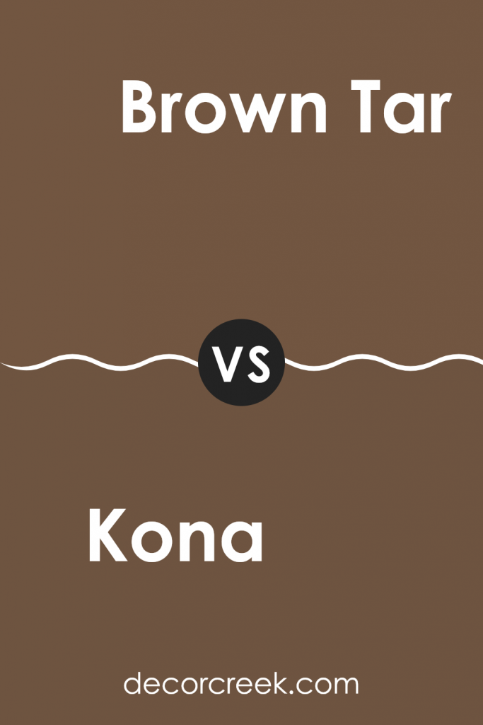 Kona AF-165 Paint Color by Benjamin Moore - DecorCreek