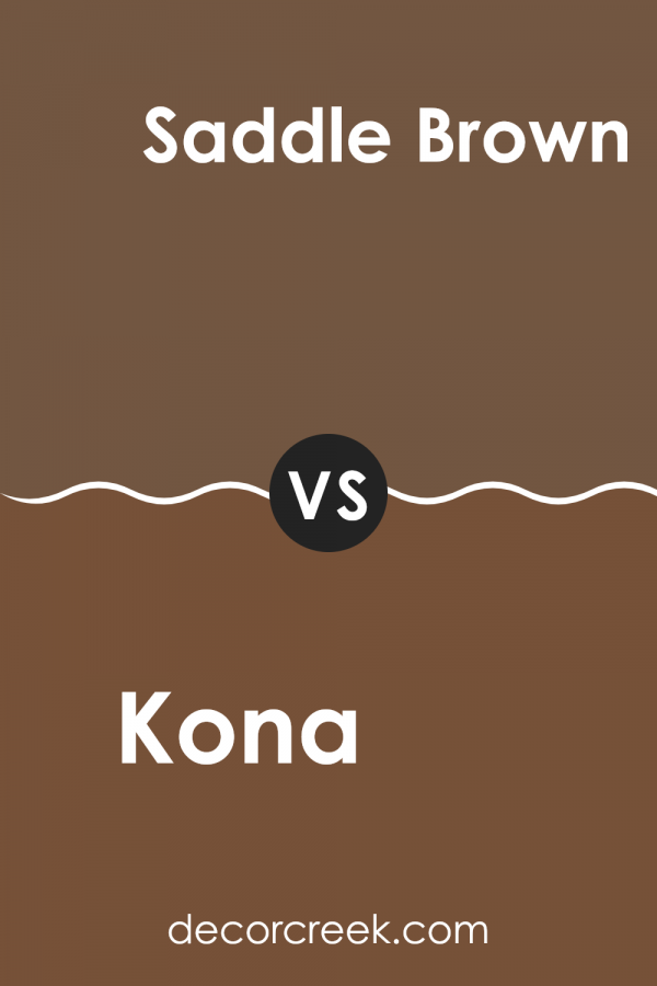 Kona AF-165 Paint Color by Benjamin Moore - DecorCreek