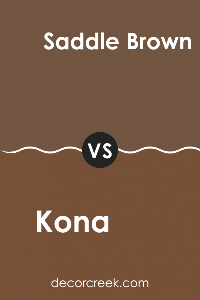 Kona AF-165 Paint Color by Benjamin Moore - DecorCreek