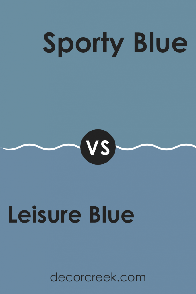 Leisure Blue SW 6515 Paint Color by Sherwin Williams - DecorCreek