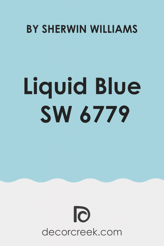 Liquid Blue SW 6779 Paint Color by Sherwin Williams - DecorCreek