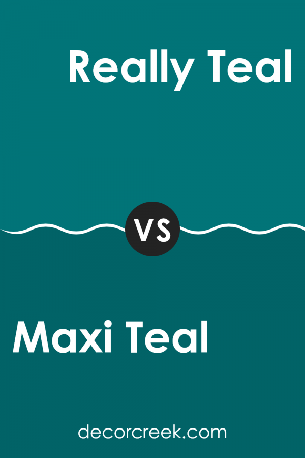 Maxi Teal SW 6769 Paint Color by Sherwin Williams - DecorCreek
