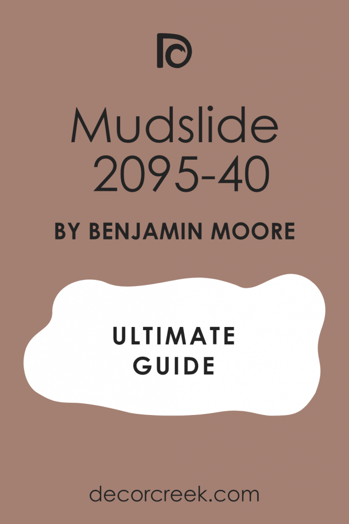 Mudslide 2095-40 Paint Color by Benjamin Moore - DecorCreek