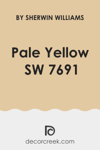 Pale Yellow SW 7691 Paint Color by Sherwin Williams - DecorCreek