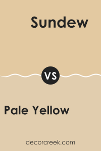 Pale Yellow SW 7691 Paint Color by Sherwin Williams - DecorCreek