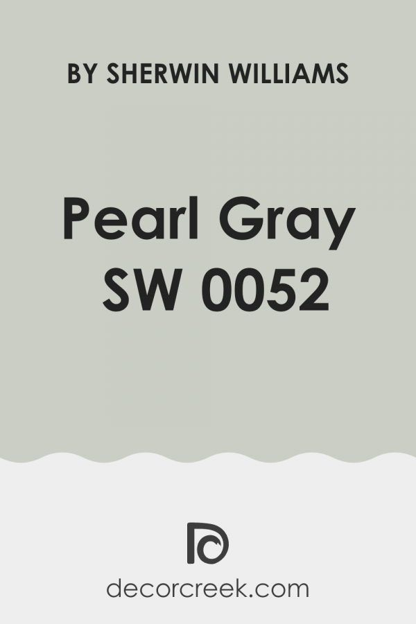 Pearl Gray SW 0052 Paint Color by Sherwin Williams - DecorCreek
