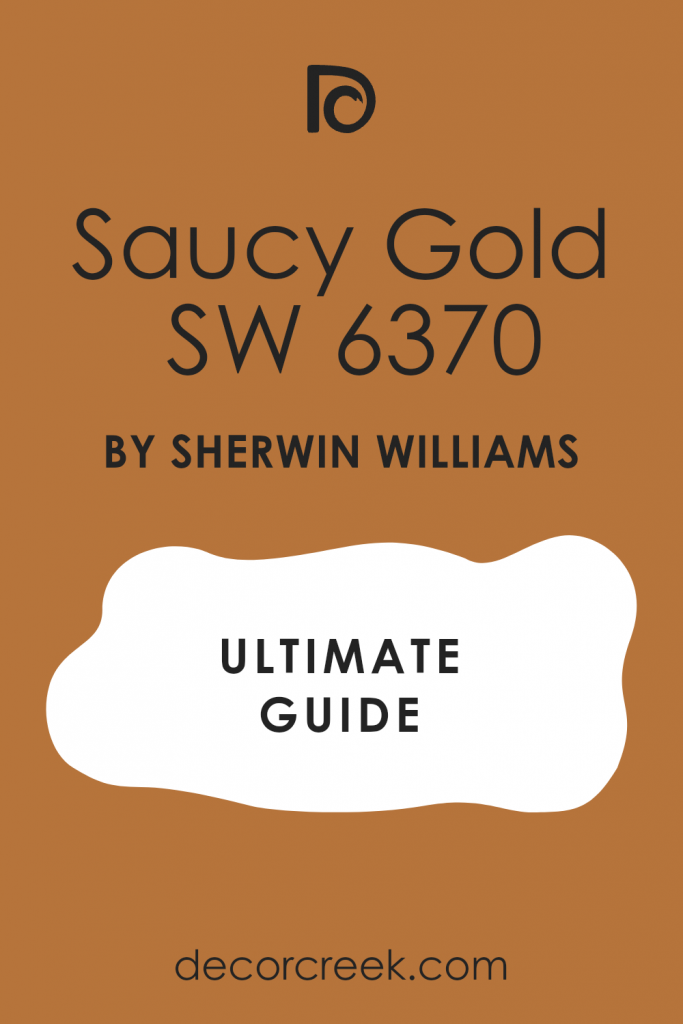 Saucy Gold SW 6370 Paint Color by Sherwin Williams - DecorCreek