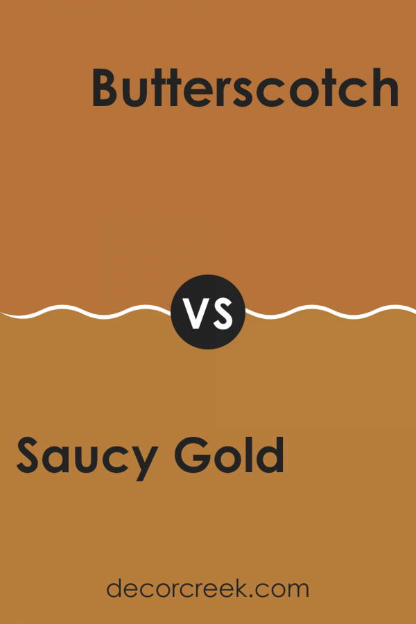 Saucy Gold SW 6370 Paint Color by Sherwin Williams - DecorCreek