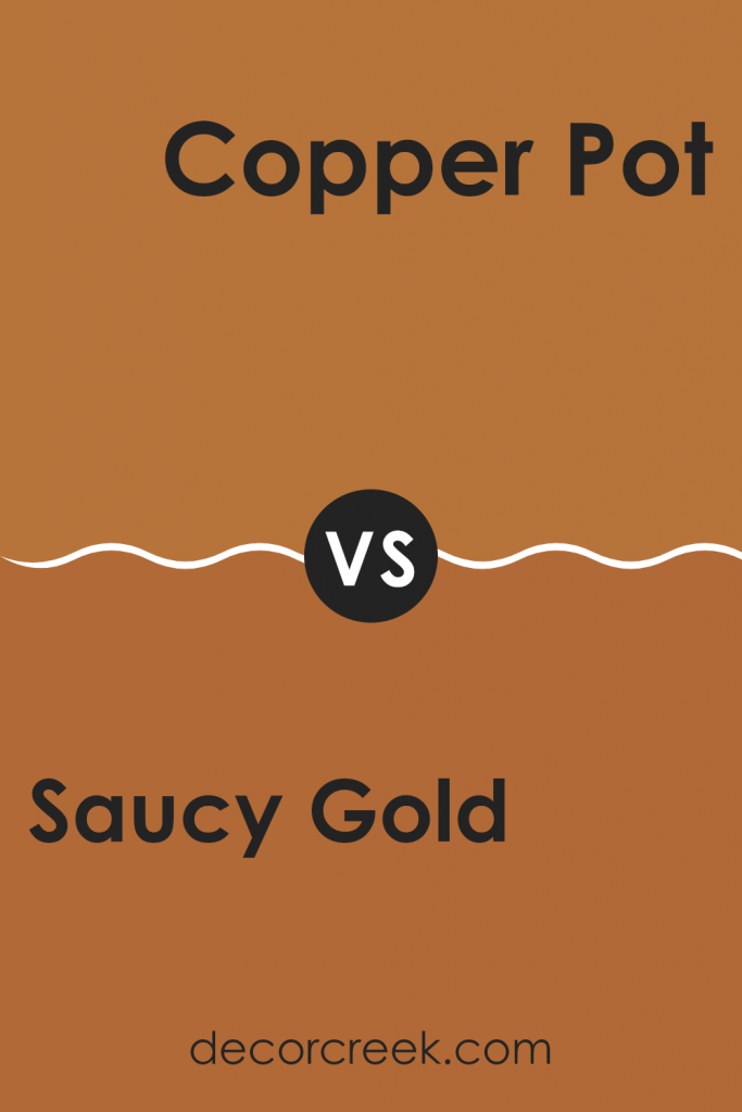 Saucy Gold SW 6370 Paint Color by Sherwin Williams - DecorCreek