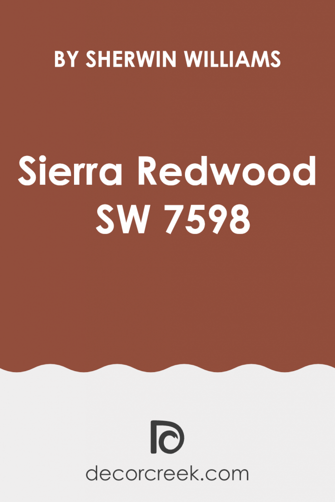 Sierra Redwood SW 7598 Paint Color by Sherwin Williams - DecorCreek