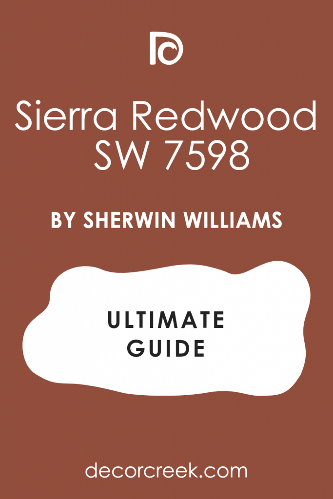 Sierra Redwood SW 7598 Paint Color by Sherwin Williams - DecorCreek