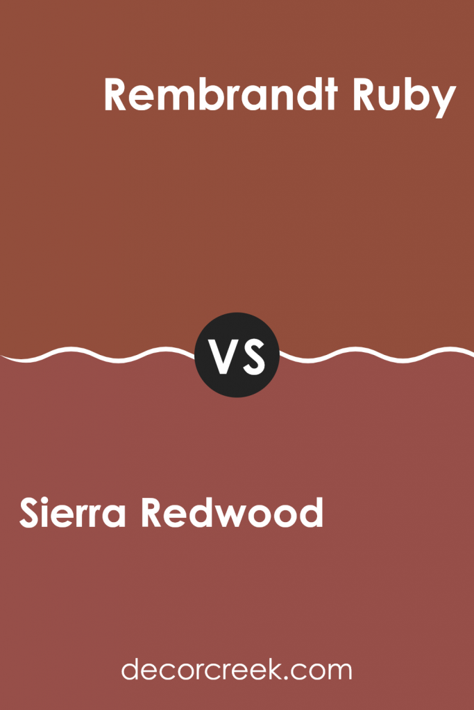 Sierra Redwood SW 7598 Paint Color by Sherwin Williams - DecorCreek