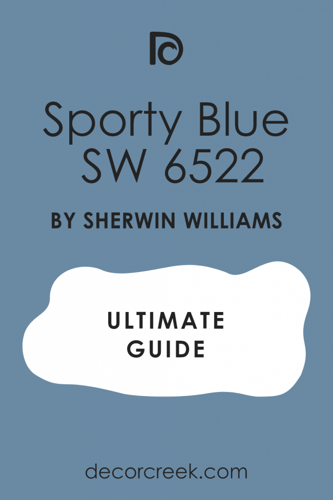 Sporty Blue SW 6522 Paint Color by Sherwin Williams - DecorCreek