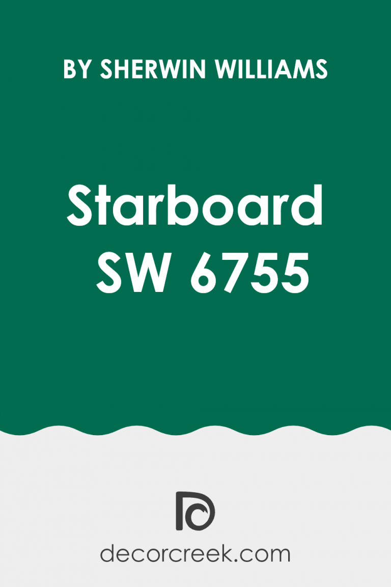 Starboard SW 6755 Paint Color by Sherwin Williams - DecorCreek