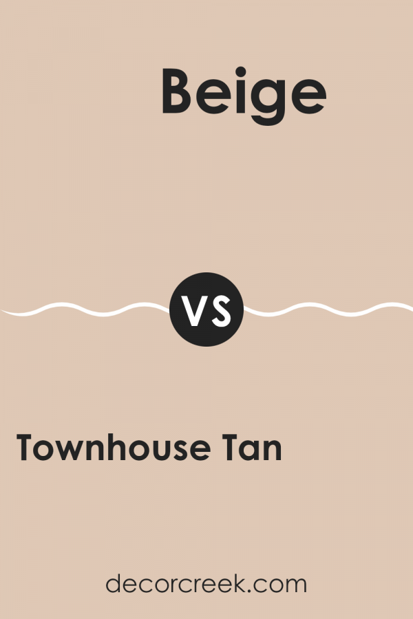 Townhouse Tan SW 7712 Paint Color by Sherwin Williams - DecorCreek