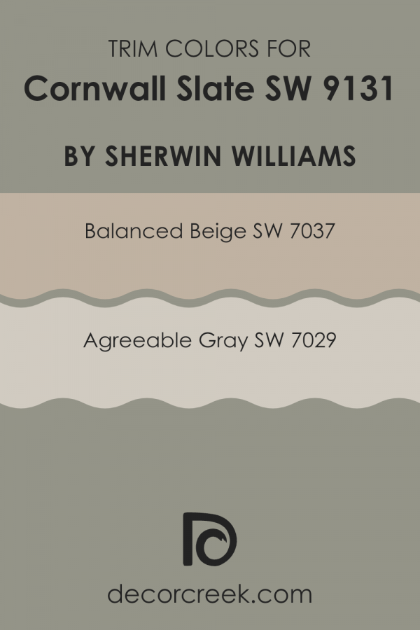 Cornwall Slate SW 9131 Paint Color by Sherwin Williams - DecorCreek