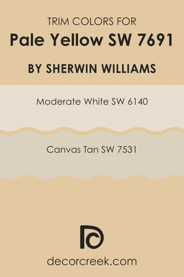 Pale Yellow SW 7691 Paint Color by Sherwin Williams - DecorCreek