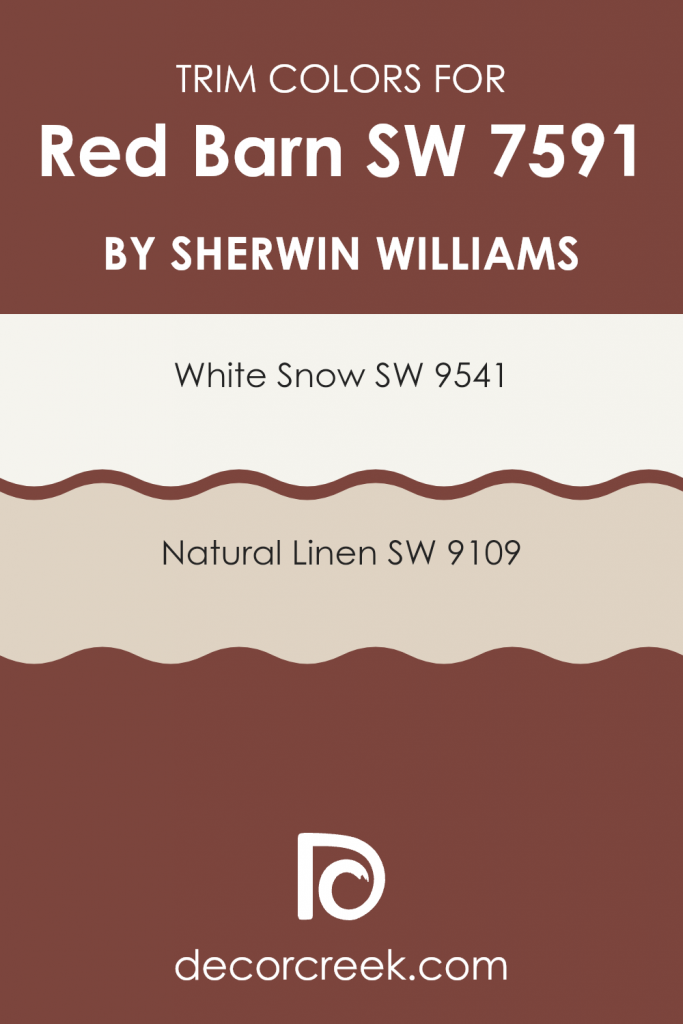 Red Barn SW 7591 Paint Color by Sherwin Williams - DecorCreek