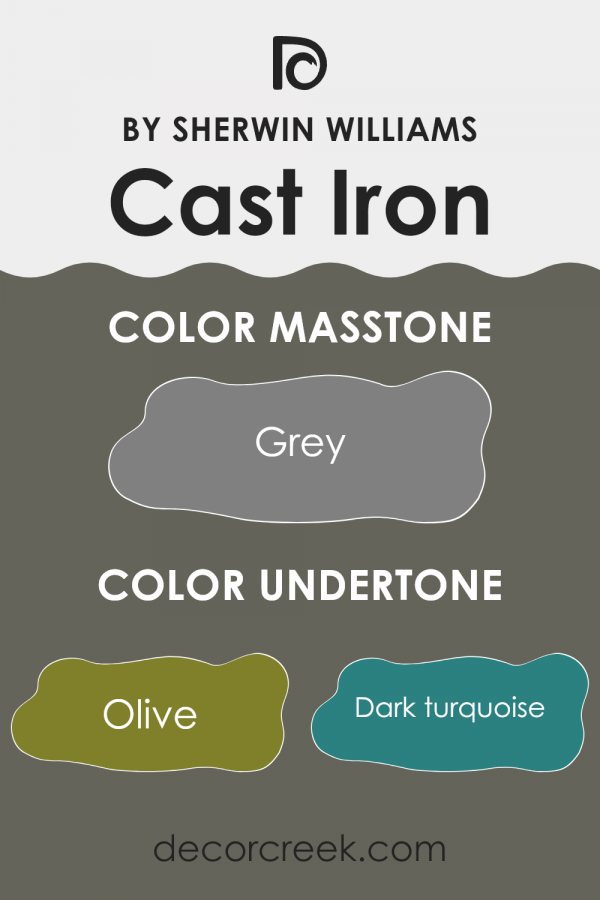 Cast Iron SW 6202 Paint Color by Sherwin Williams - DecorCreek
