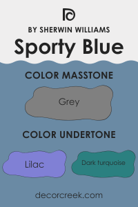 Sporty Blue SW 6522 Paint Color by Sherwin Williams - DecorCreek