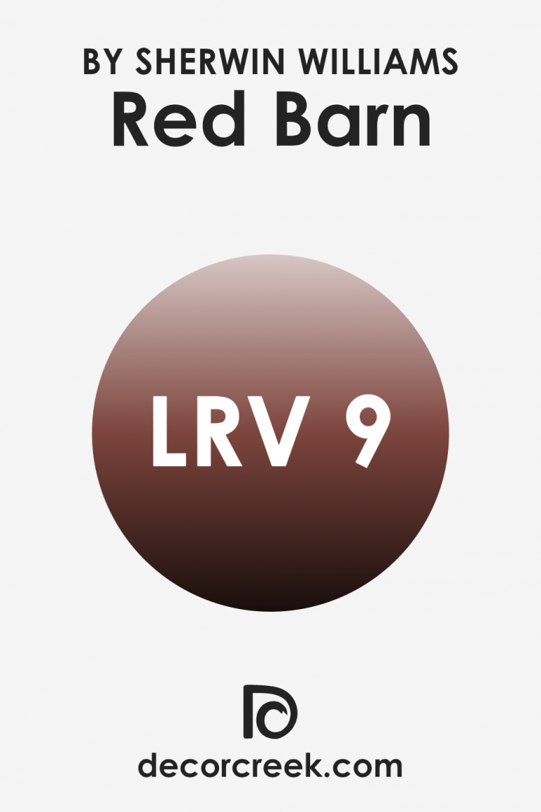 Red Barn SW 7591 Paint Color by Sherwin Williams - DecorCreek