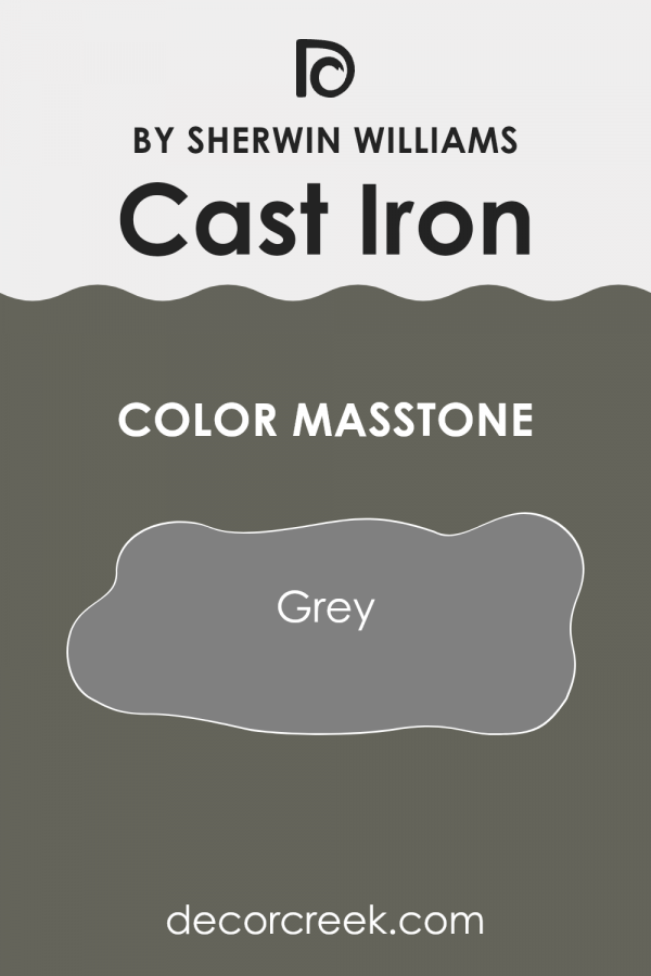 Cast Iron SW 6202 Paint Color by Sherwin Williams - DecorCreek
