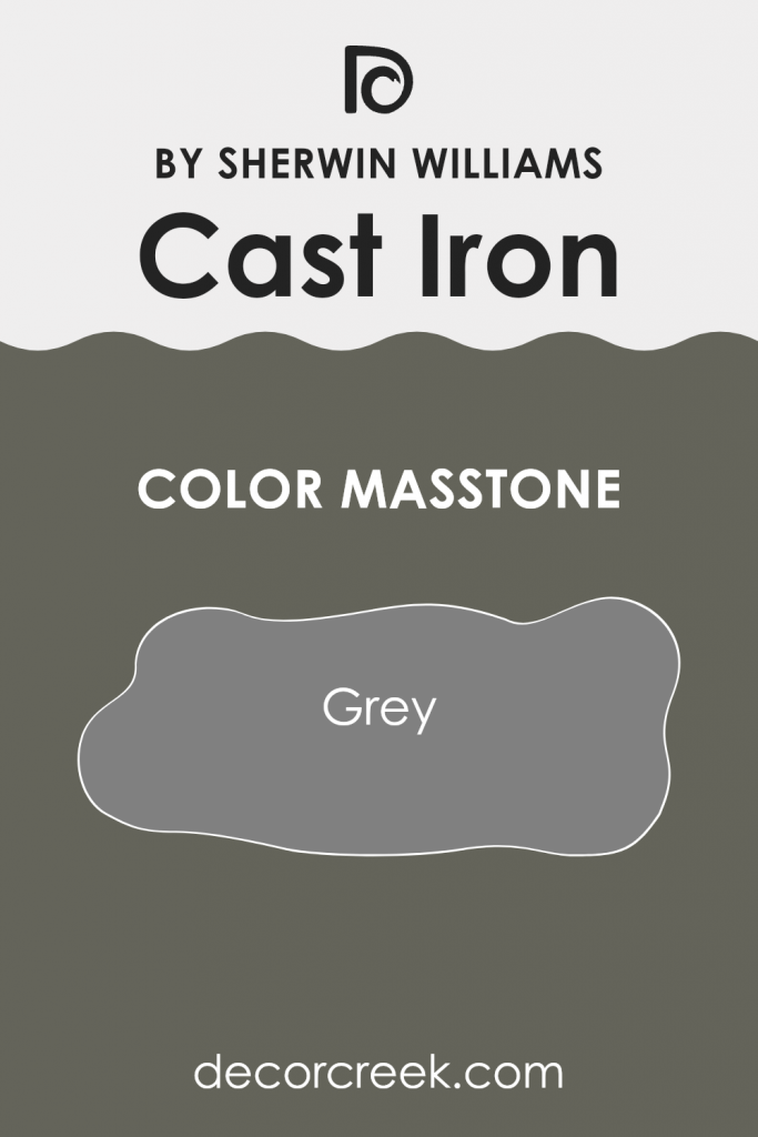 Cast Iron SW 6202 Paint Color by Sherwin Williams - DecorCreek